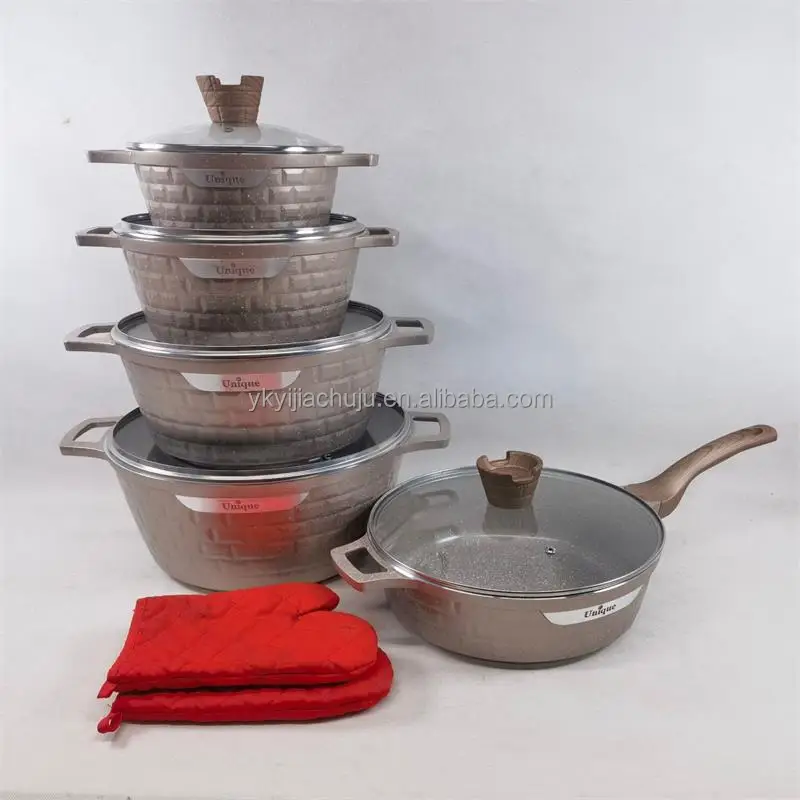 E-jia Cookware Set - High Quality Non-Stick Kitchen Ware