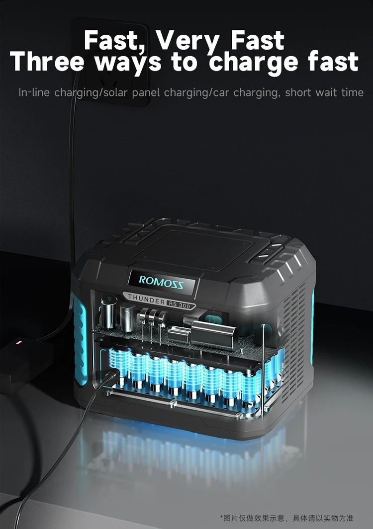 Romoss Rs300 Rs500 300w-600w Portable Power Station 62400mah Power Bank ...