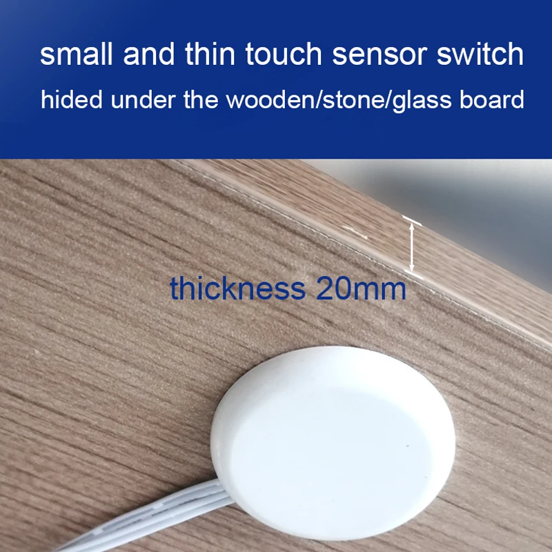 Penetrable Touch Sensor Switch LED Light Control Wood Panel Desk Chair ...