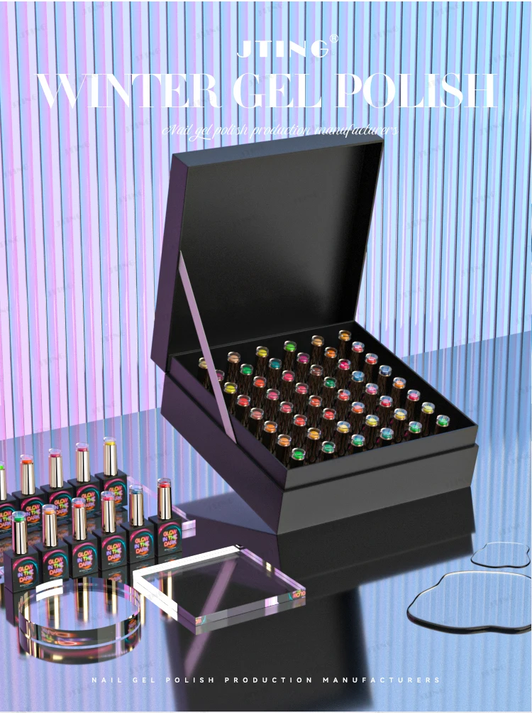 JTING Nail Factory - Luminous Glow in the Dark Gel Polish