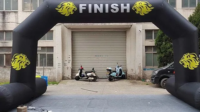 Giant Race Inflatable Finish Line Arch Archway For Outdoor Events - Buy ...