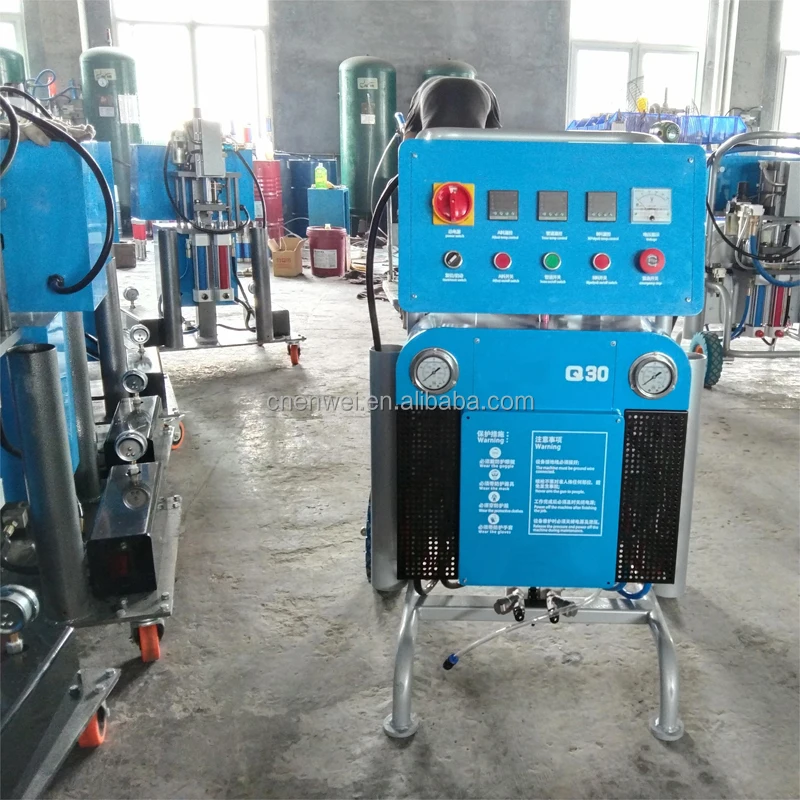 Portable Pneumatic Drive Polyurea Reactor Pu Foam Spray Machine - Buy ...