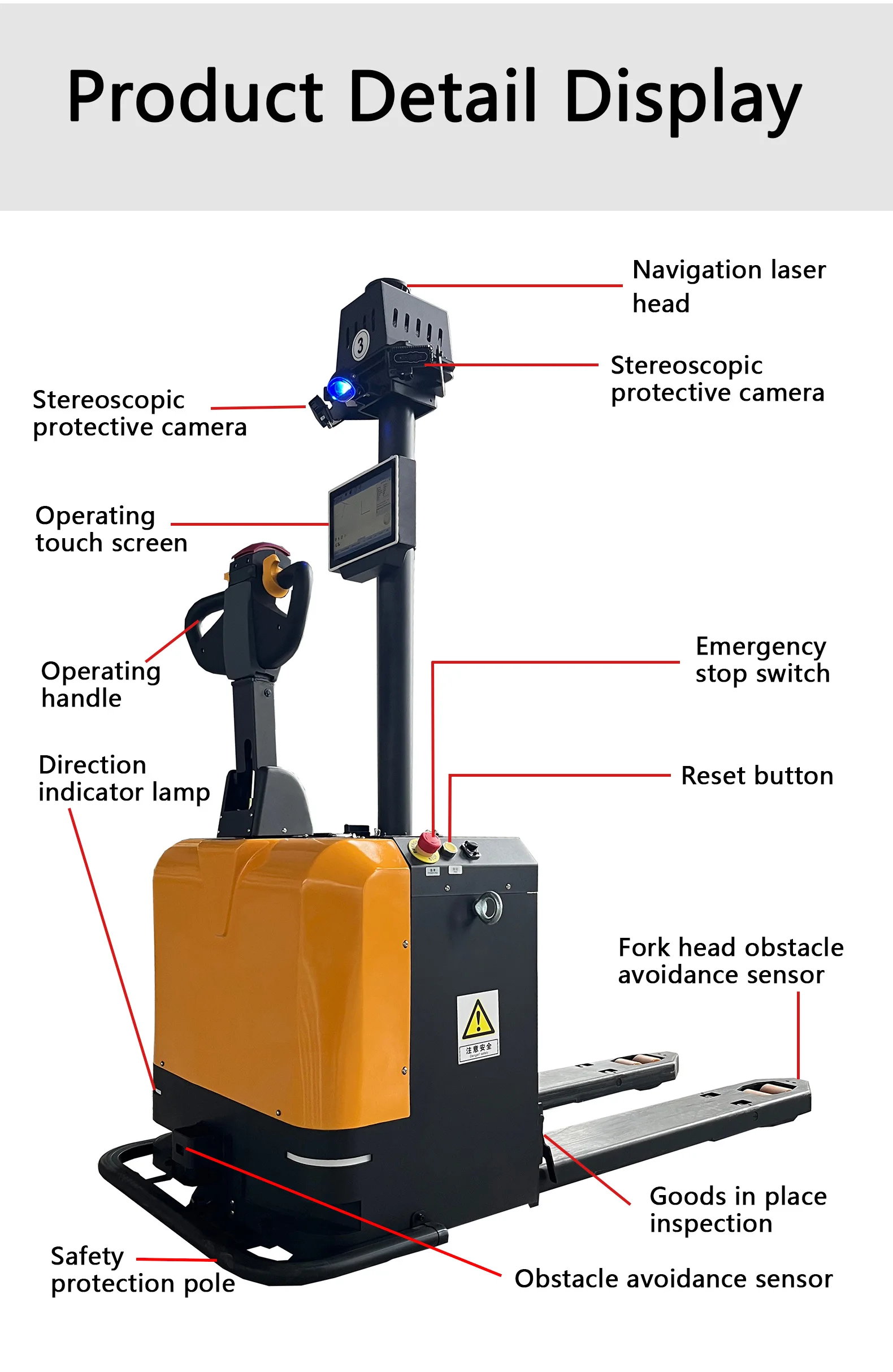 Forklift Diagnostic Scanner Equipment Robotic Warehouse Forklift ...