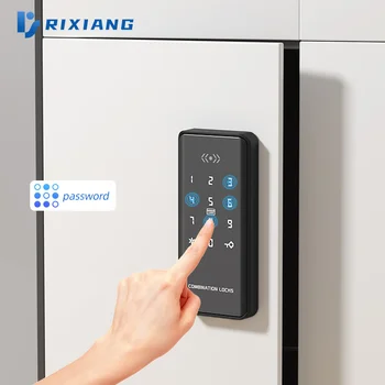 Electronic Cabinet Lock Aluminium Magnetic Swipe Card Rfid Password ...