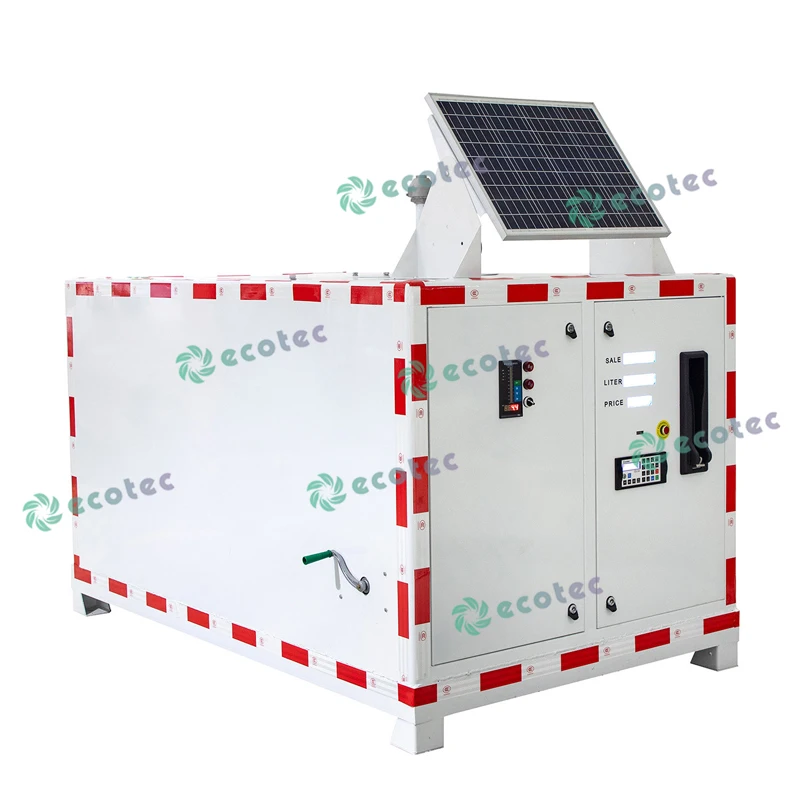 Ecotec Gas Station Mini Fuel Station Fuel Dispenser Mini Containerized ...