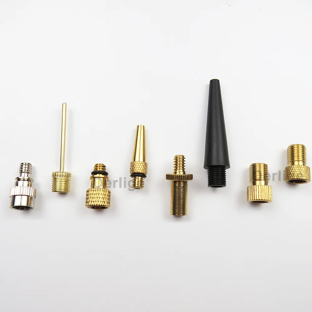 Ball Pump Needle Adapter Kit for Presta & Schrader Valves - Brass ...