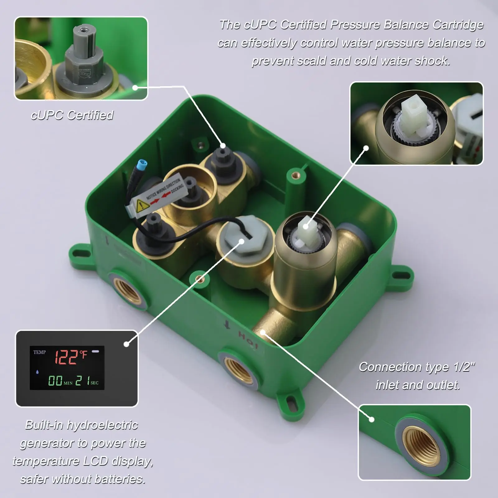 Ceiling-Mounted 12 Inch 8 Inch Black Brass Shower Faucet System ...