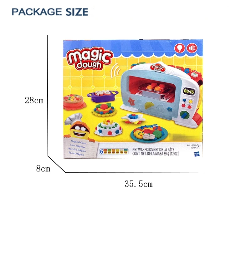 Educational Clay Machine Children Diy Modeling Plastic Magic Colour ...