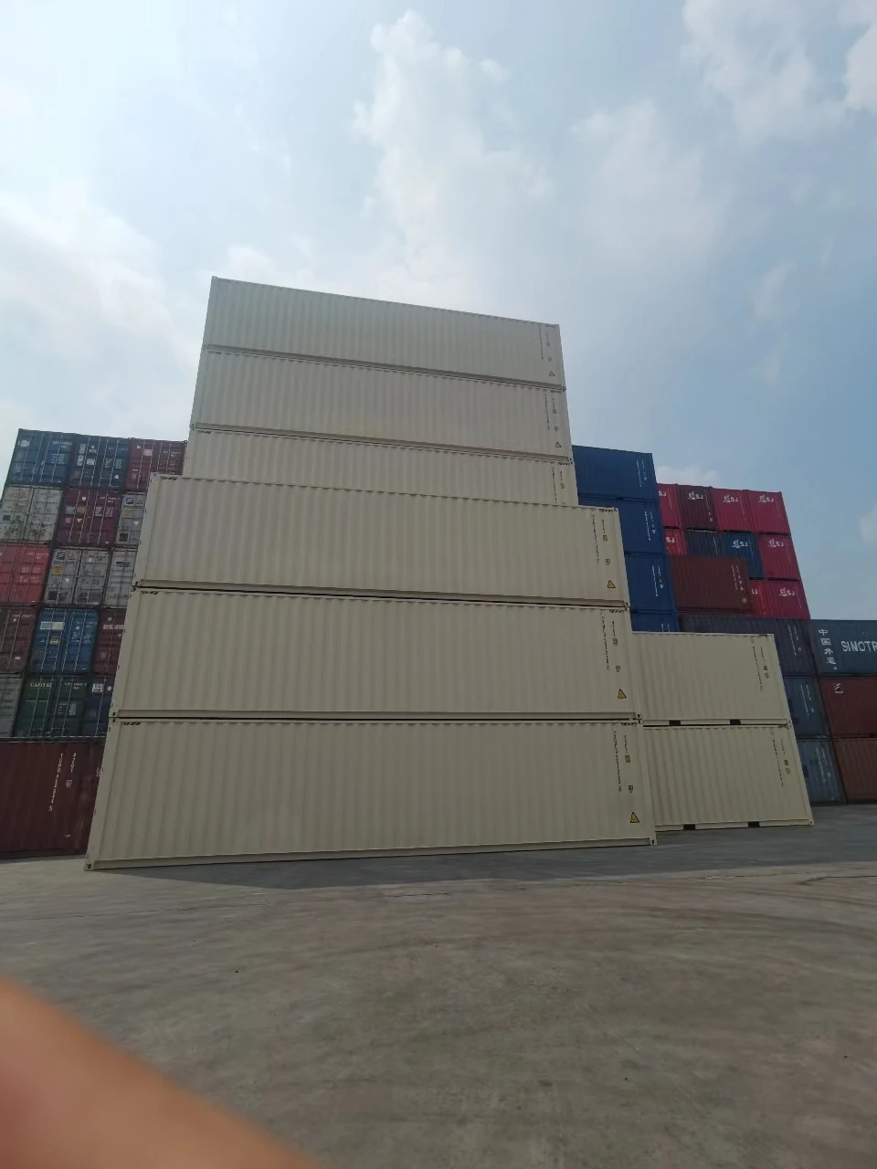 Used Container Shipping Container 20ft 40ft Hc 40 Open Side Container ...