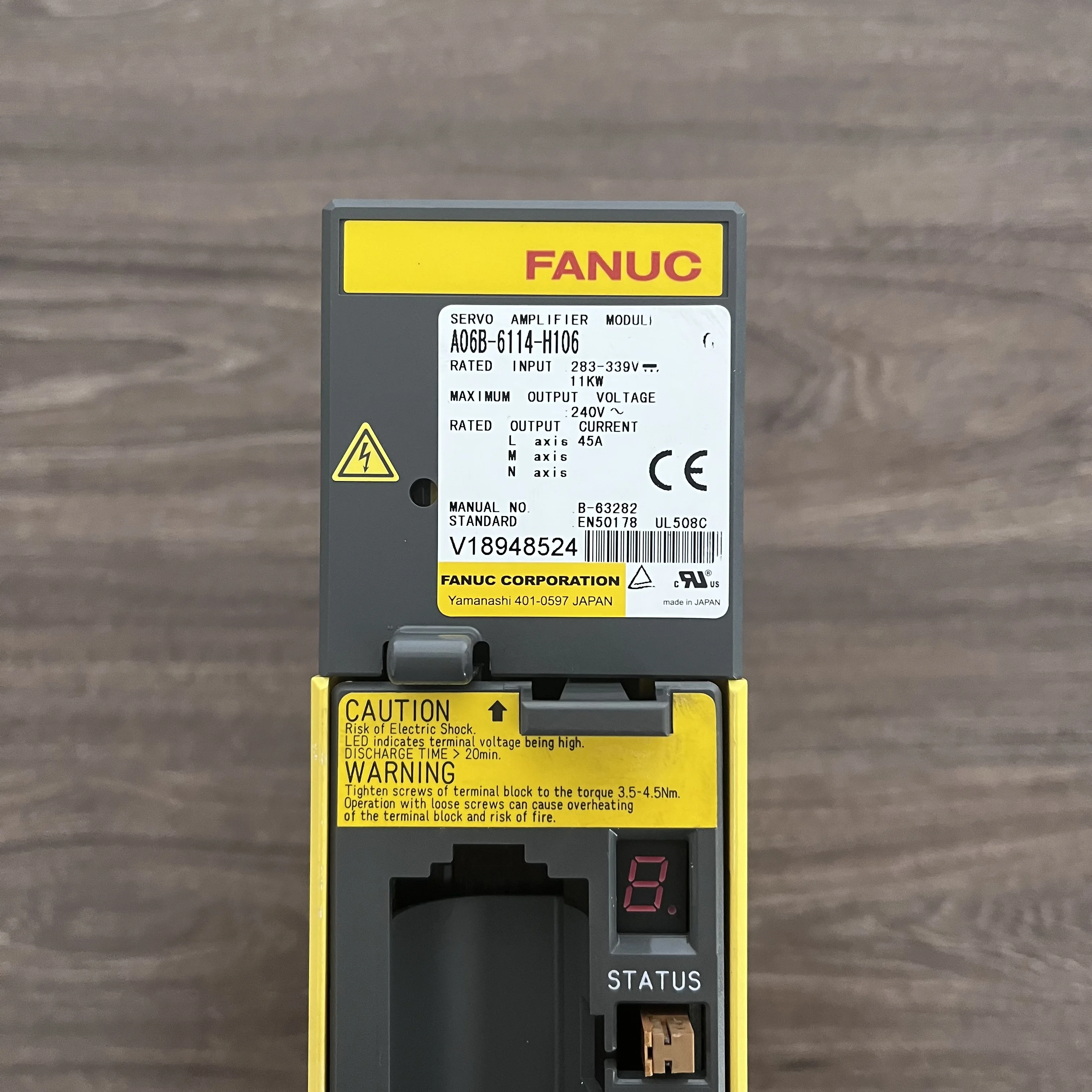 Japan Original Fanuc Servo Driver A06b-6114-h106 - Buy A06b-6114-h106,A06b-6114-h106,A06b-6114 ...