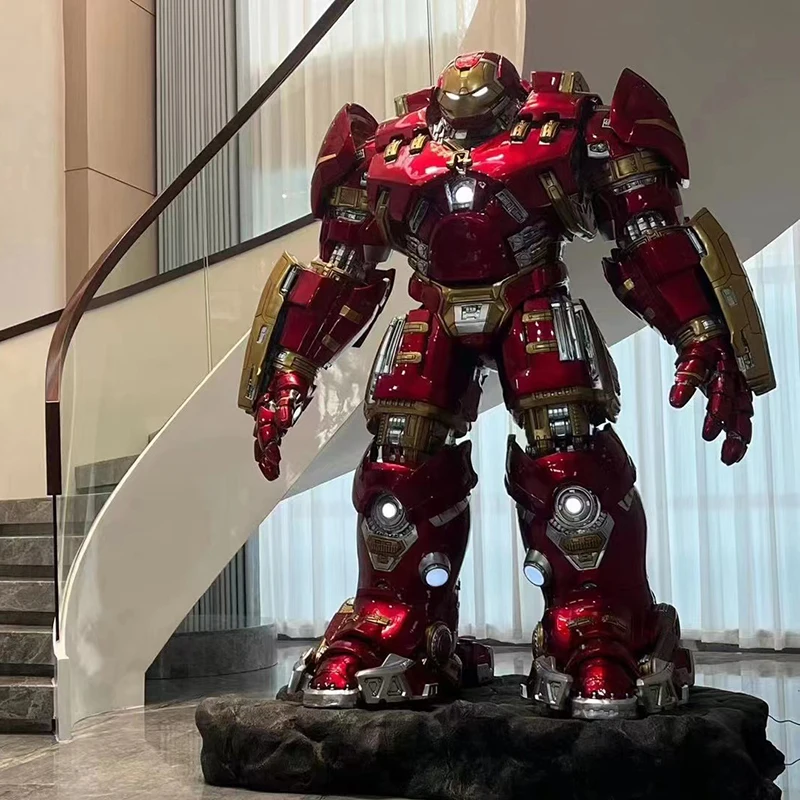 Wholesale High-simulated Marvel Character Iron Man Resin Figure Life ...