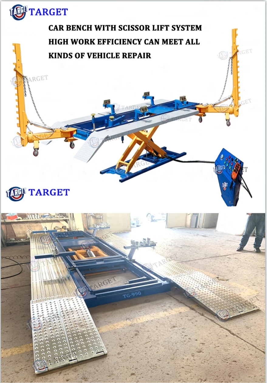 Auto Body Frame Repair Machine Metal Car Bench for Collision Repair ...