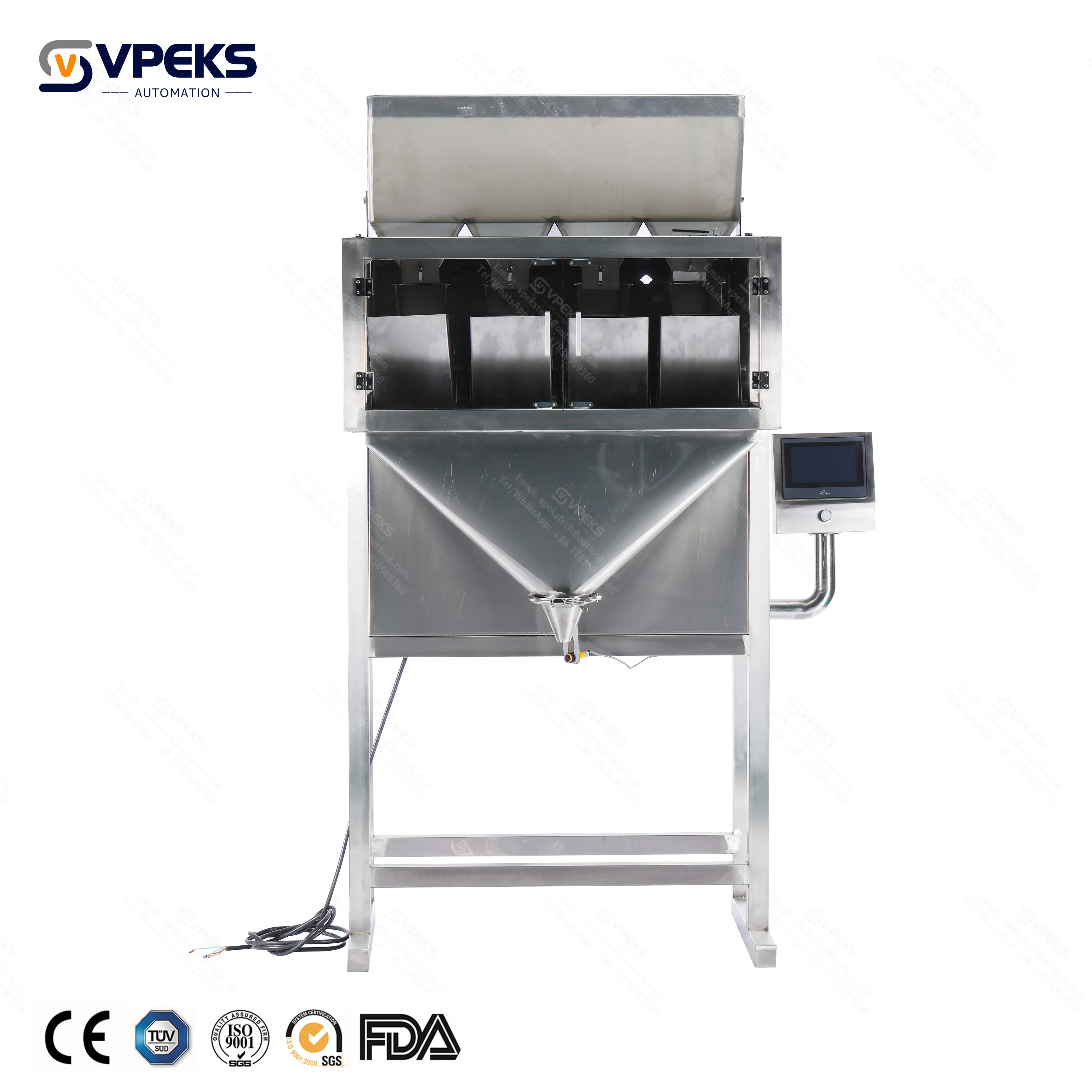 VPEKS 4 Head Mechanical Weigher - Efficient Packing Solutions