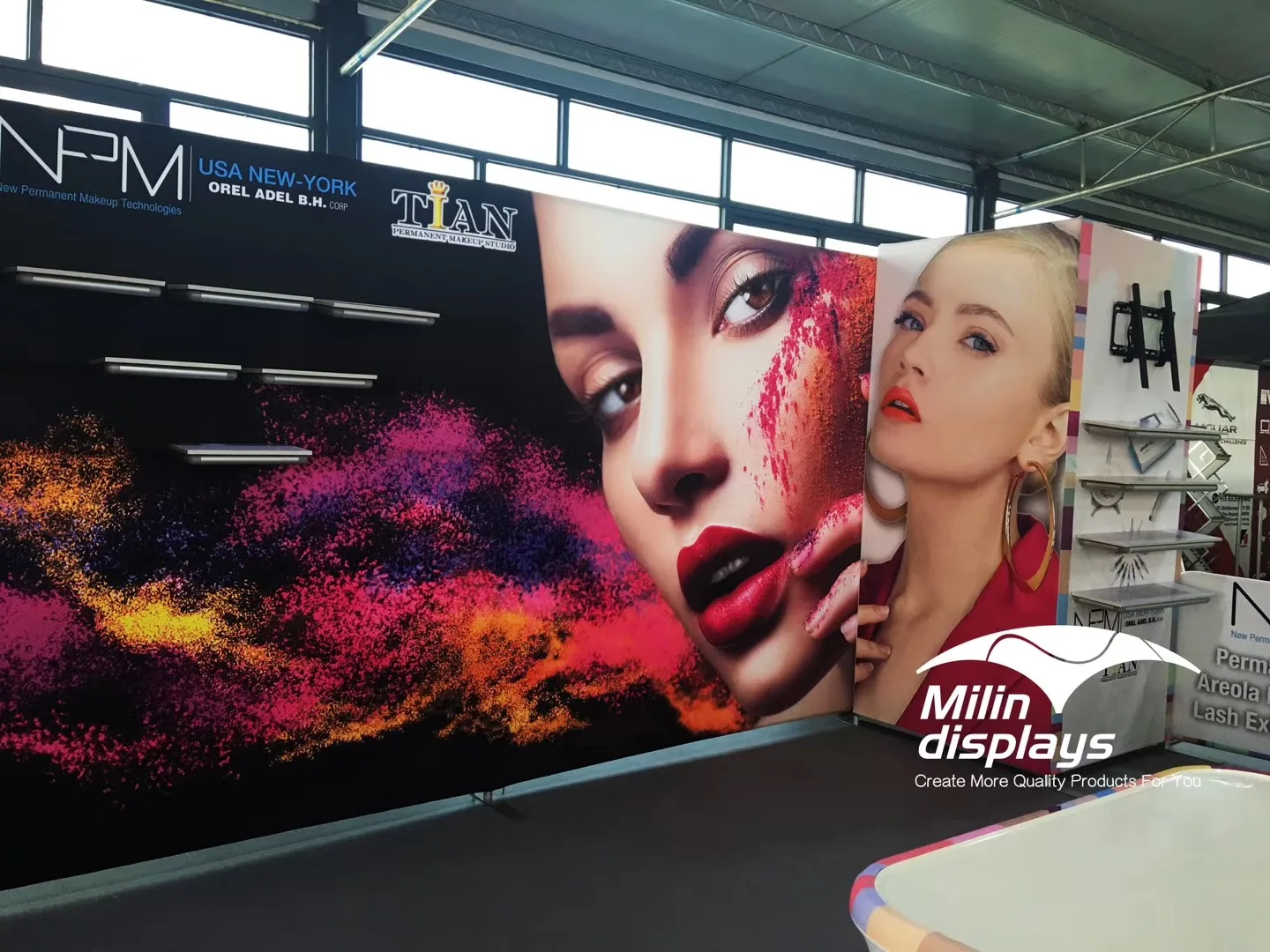 20*20ft Portable Island Trade Show Booth - MILIN Display