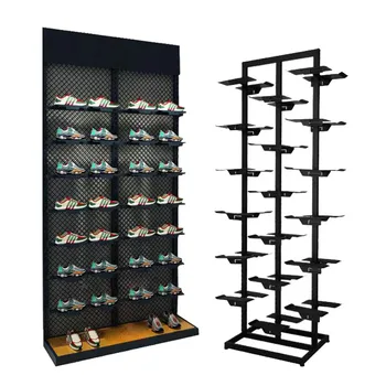 Custom Retail Shop Sandals Sports Slipper Racks For Store Shoe Display ...