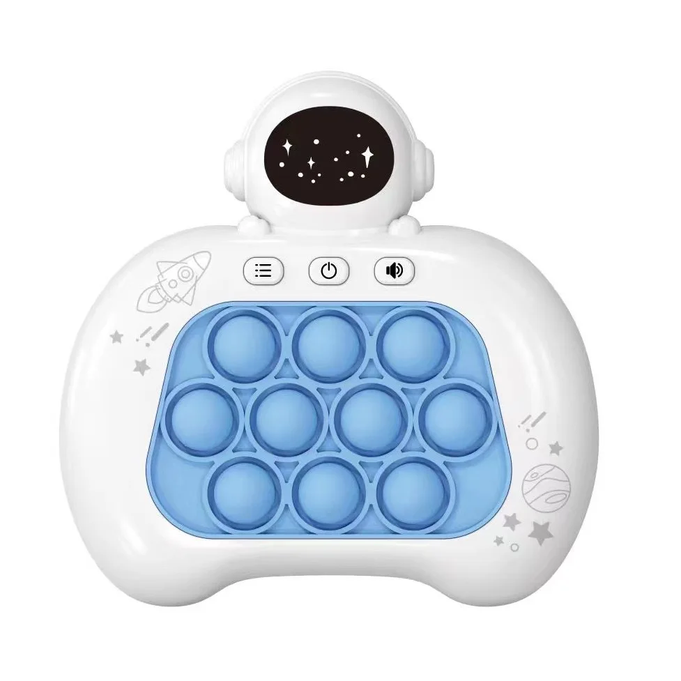 New Quick Pop Light Up Console Game Fast Push It Fidget Toy Quick Push Bubble Pop Puzzle ...