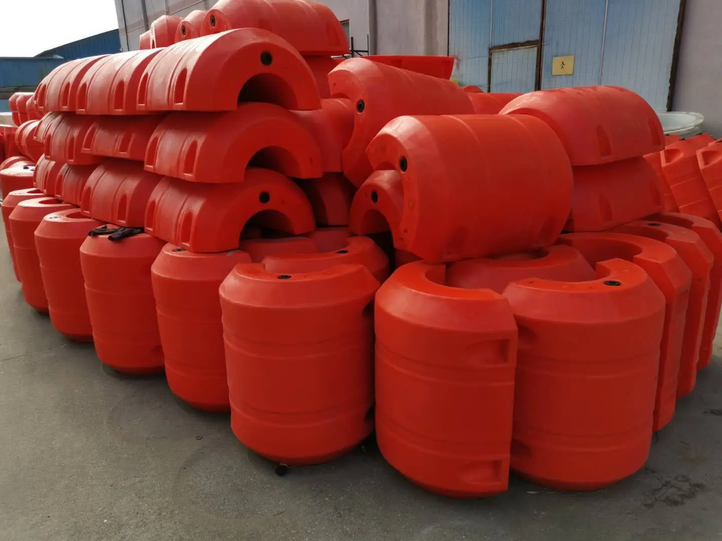 Only Accept Customization Roto Molding Dredging Floats Material Foam ...