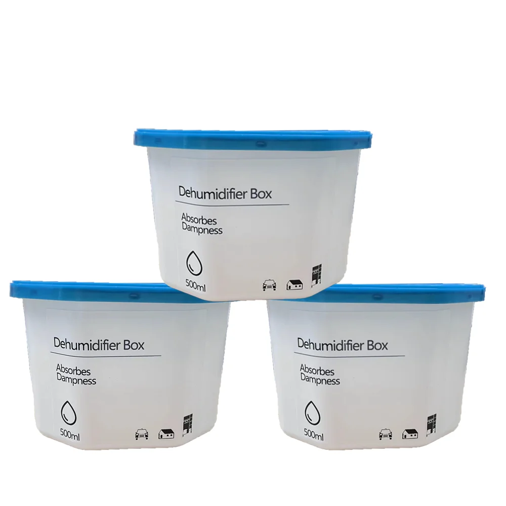 Refillable Moisture Absorber Box Damp Household Calcium Chloride ...