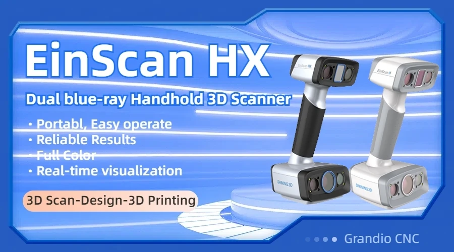 3d Scan Laser Scanner Einscan Hx Handheld Scanner For Engineering ...