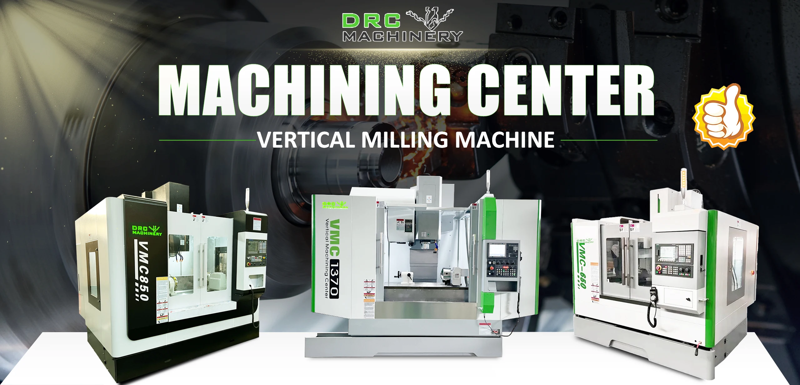 4 Axis Machine Taiwan VMC1160 CNC Vertical Machining Center CNC Milling