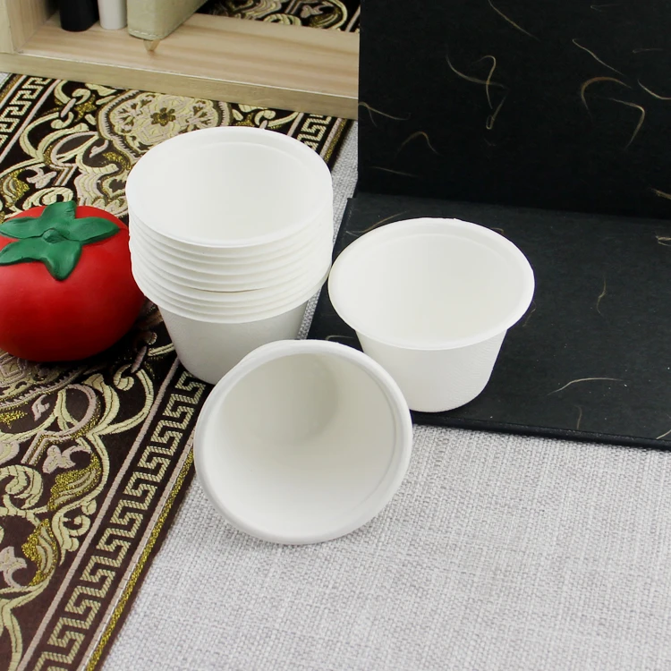 Disposable White Salad Food Packaging Boxes Dishes & Plates with Paper ...