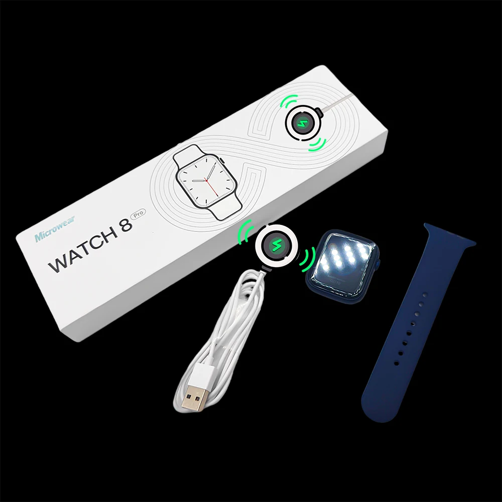 Smartwatch W28 Pro For Men Women 45mm Fitness Tracker Activity Tracker ...