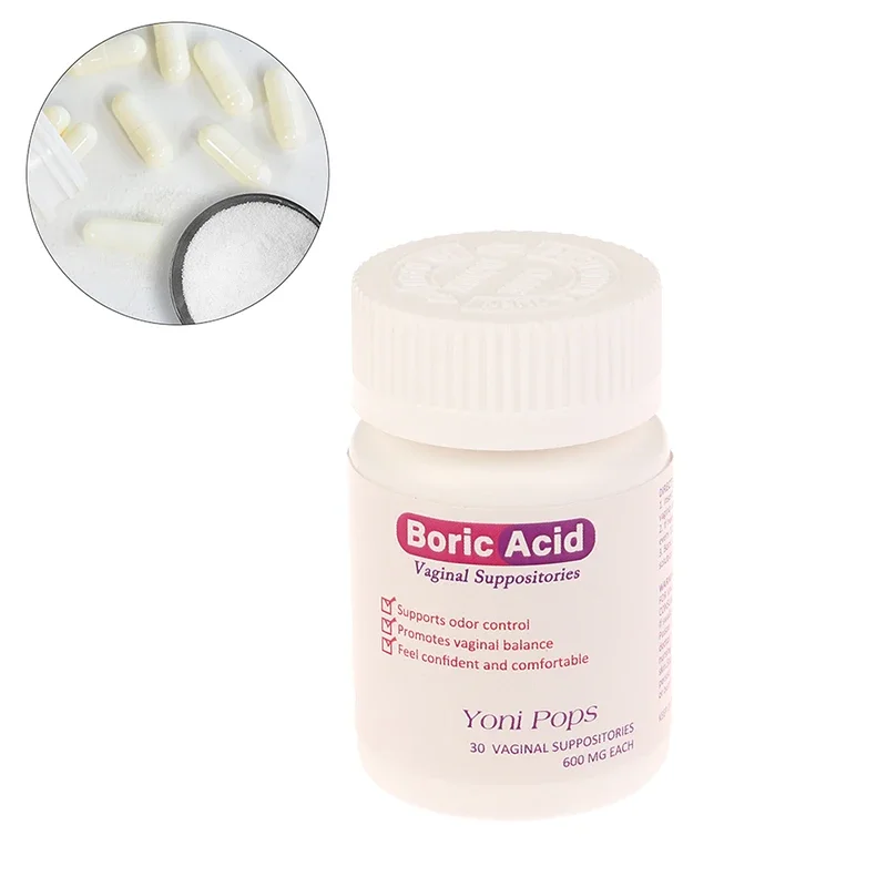 Original Brand New Organic Boric Acid Capsules and Vaginal ...
