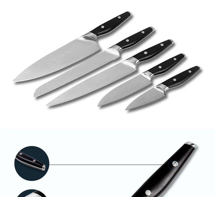 Innovative Products 2024 Knife Set Stainless Steel Chef Knife Set Chef ...