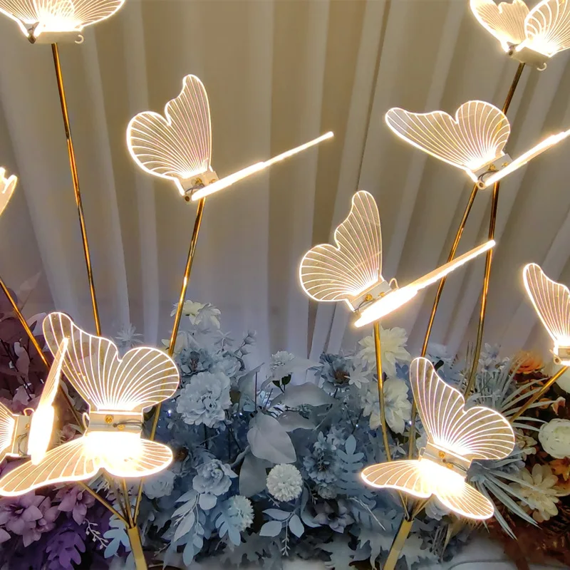 New Design Acrylic Wedding Light Stands Event Lighting Outdoor Indoor ...