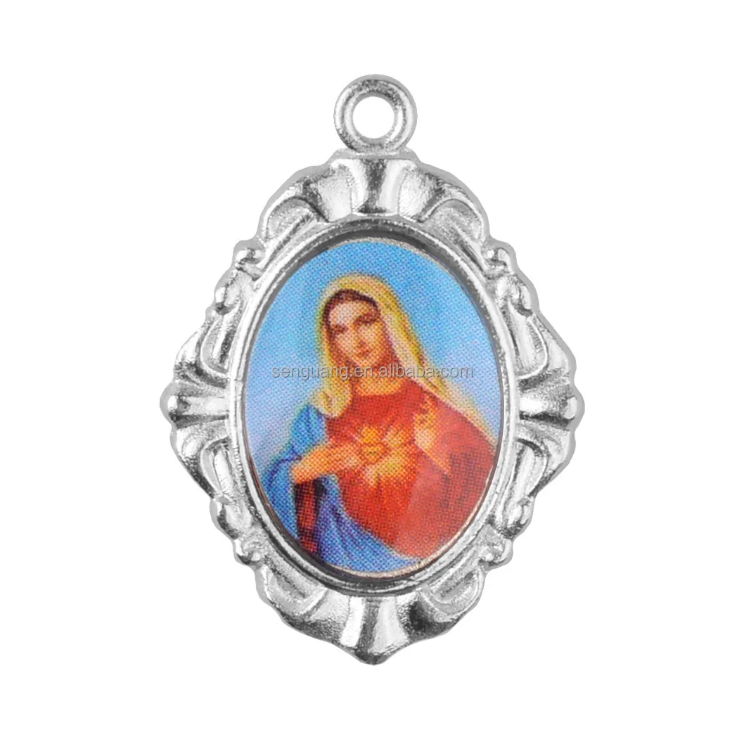 Catholic Metal Pendant Mix - Holy Family & Saints Charms