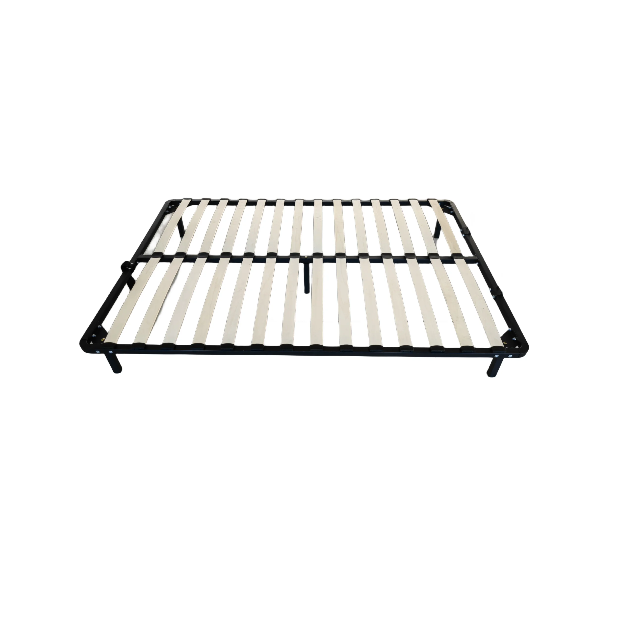 Wooden Slat Single Double Queen King Size Platform Knock Down Bed Frame ...
