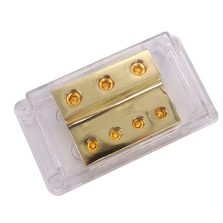 12v Dc Car Audio Amplifier Ground Cable Box Power Distribution Block ...
