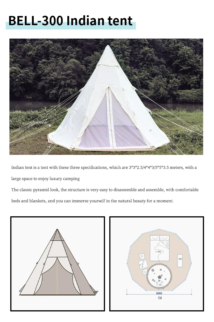 Boteen Four Seasons Pyramid Tent Triangle Hot Design Wholesale ...