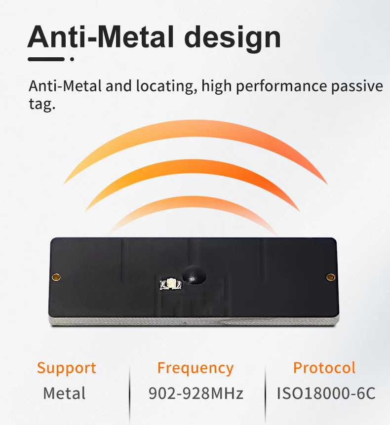 EPC GEN2 Passive RFID Tags with LED Light for Asset Management