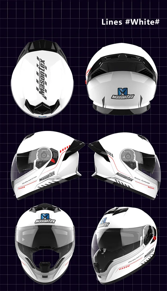 OEM Customization Spot Wholesale Modern ABS Full Face Modular Moto ...