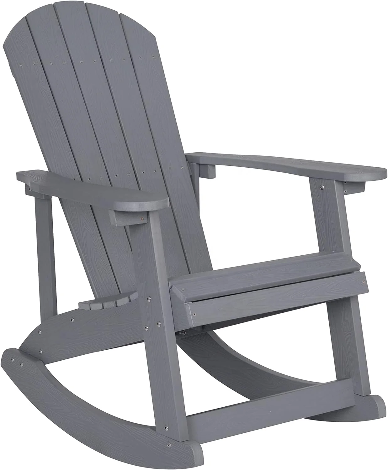 Yangtek Adirondack Rocking Chair,Hdps Poly Rocking Chair Outdoor ...