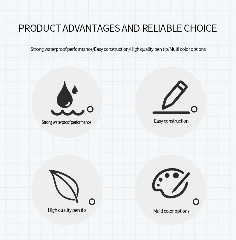 Non-toxic Grout Aide Repair Tile Marker Water-resistant Ceramic Tile ...