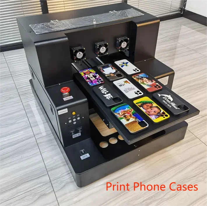 A3 A4 Uv Flatbed Printer Inkjet Digital Uv Dtf Film Stickers Printing ...