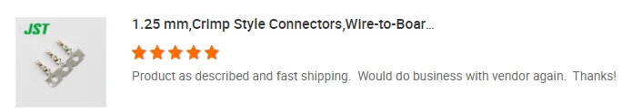 Crimp Terminal YST025 YST200 - Reliable Wire to Board Connectors