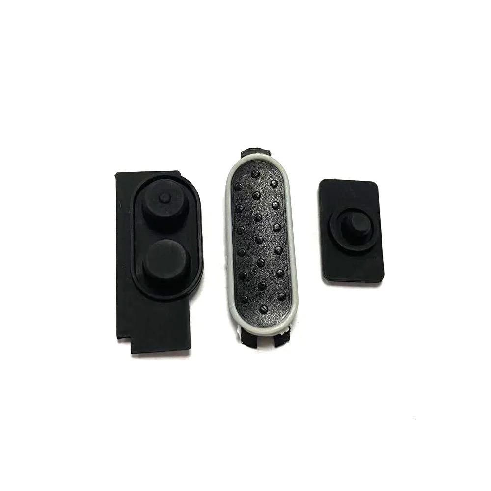 New Ptt Rubber And Button Two Way Radio Ptt Key Side Cover Accessory ...