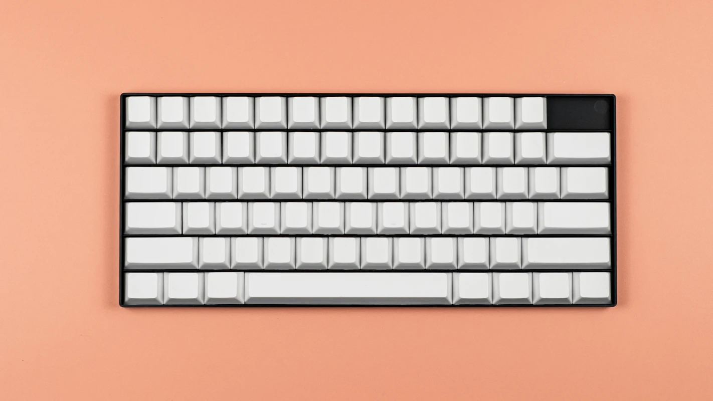 Custom Any Language Keycaps - ANSI ISO Blank White Keycap