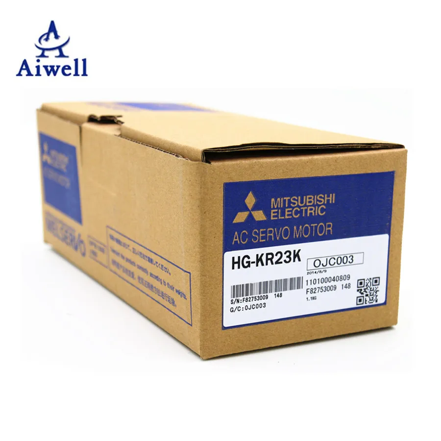 새로운 본래 일본 미츠비시 200w 3000rpm 자동 귀환 제어 장치 모터 Hg-kr23k - Buy Mitsubishi Ac ...