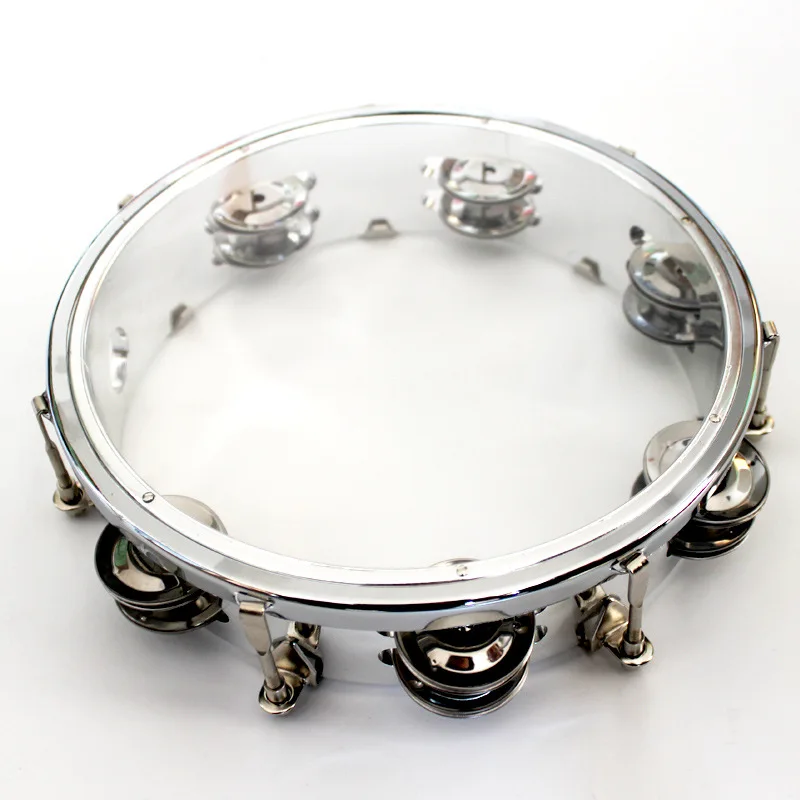 Transparent Tunable Tambourine Orff Children Percussion Instrument ...