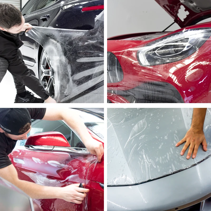 Car Body Paint Protection Film Nano Coated High Gloss Scratches ...