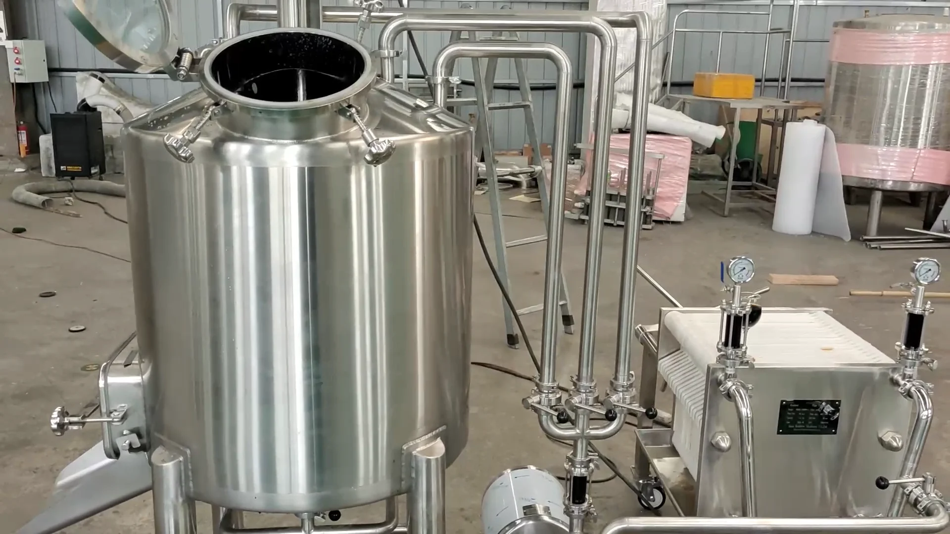 Factory Cold Brew Coffee Equipment Cold Brew Coffee Tank Machine - Buy ...