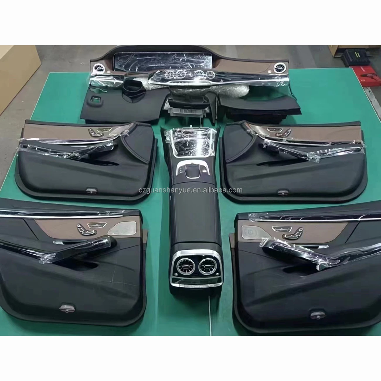 Mercedes Benz S-Class W221 Interior Upgrade Full Vehicle Coverage AMG ...