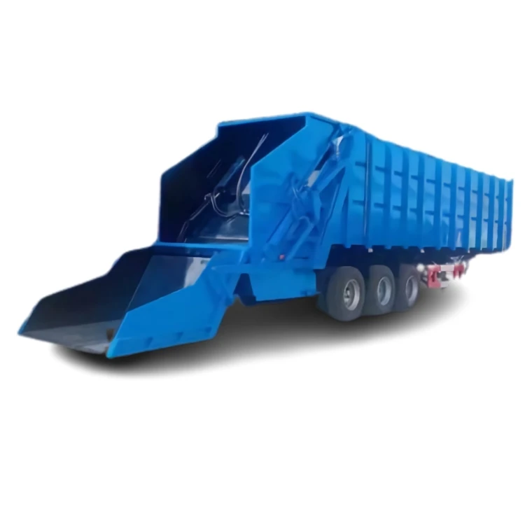 3 Axles 36m3 Loading Waste Compression Garbage Semitrailer Garbage ...