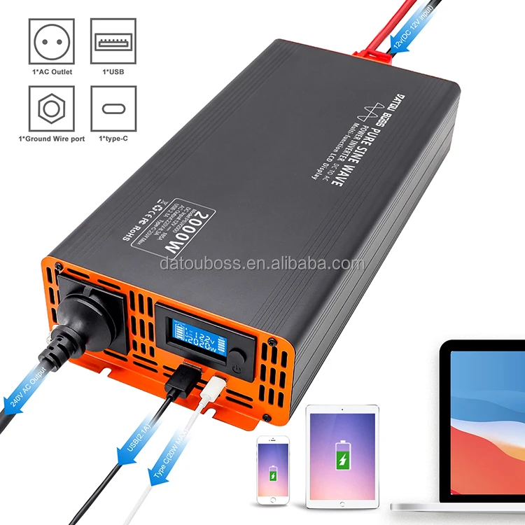 DATOUBOSS Inverters - Reliable DC to AC Power Solutions