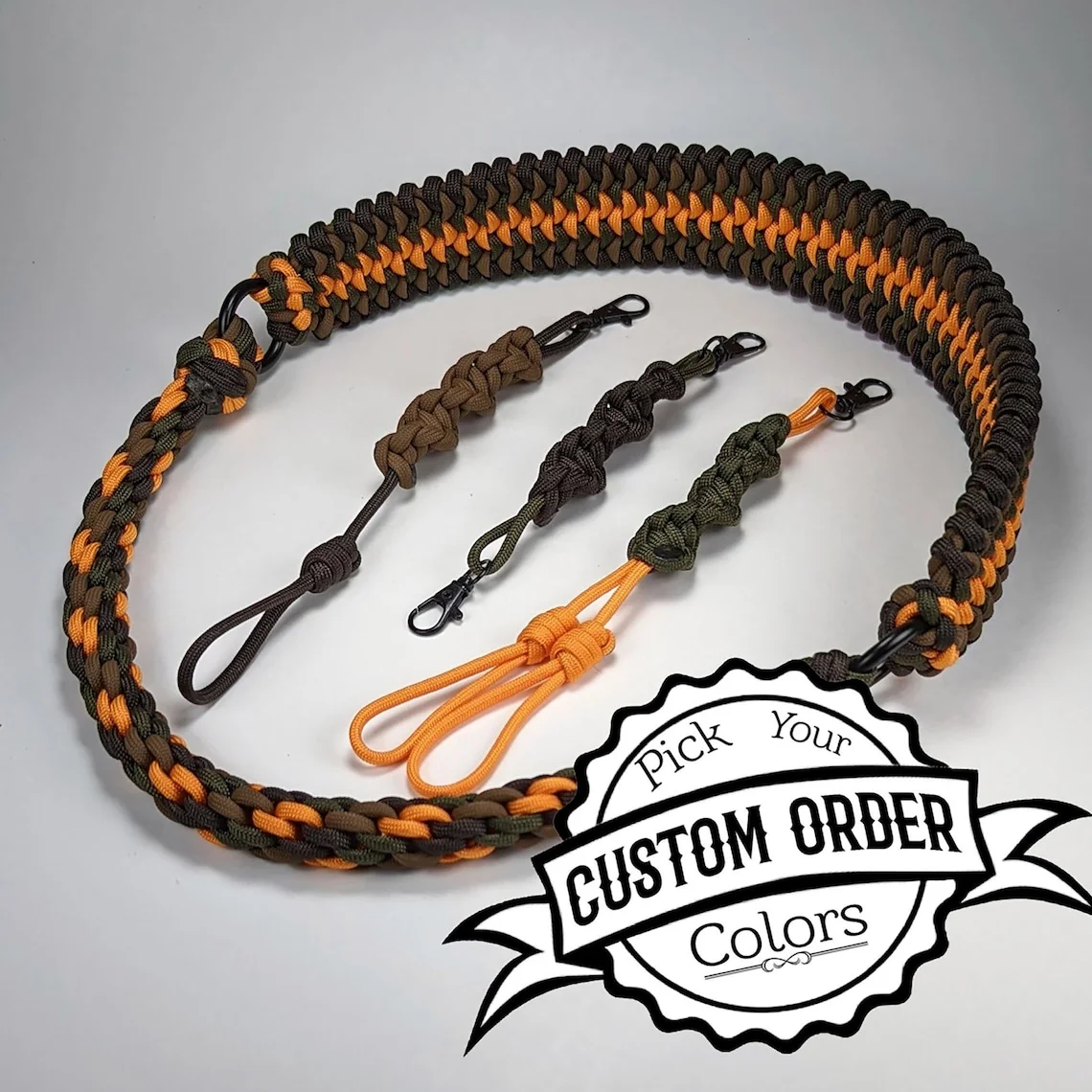Paracord Hunting Duck Round Braid Custom Duck Call Lanyard