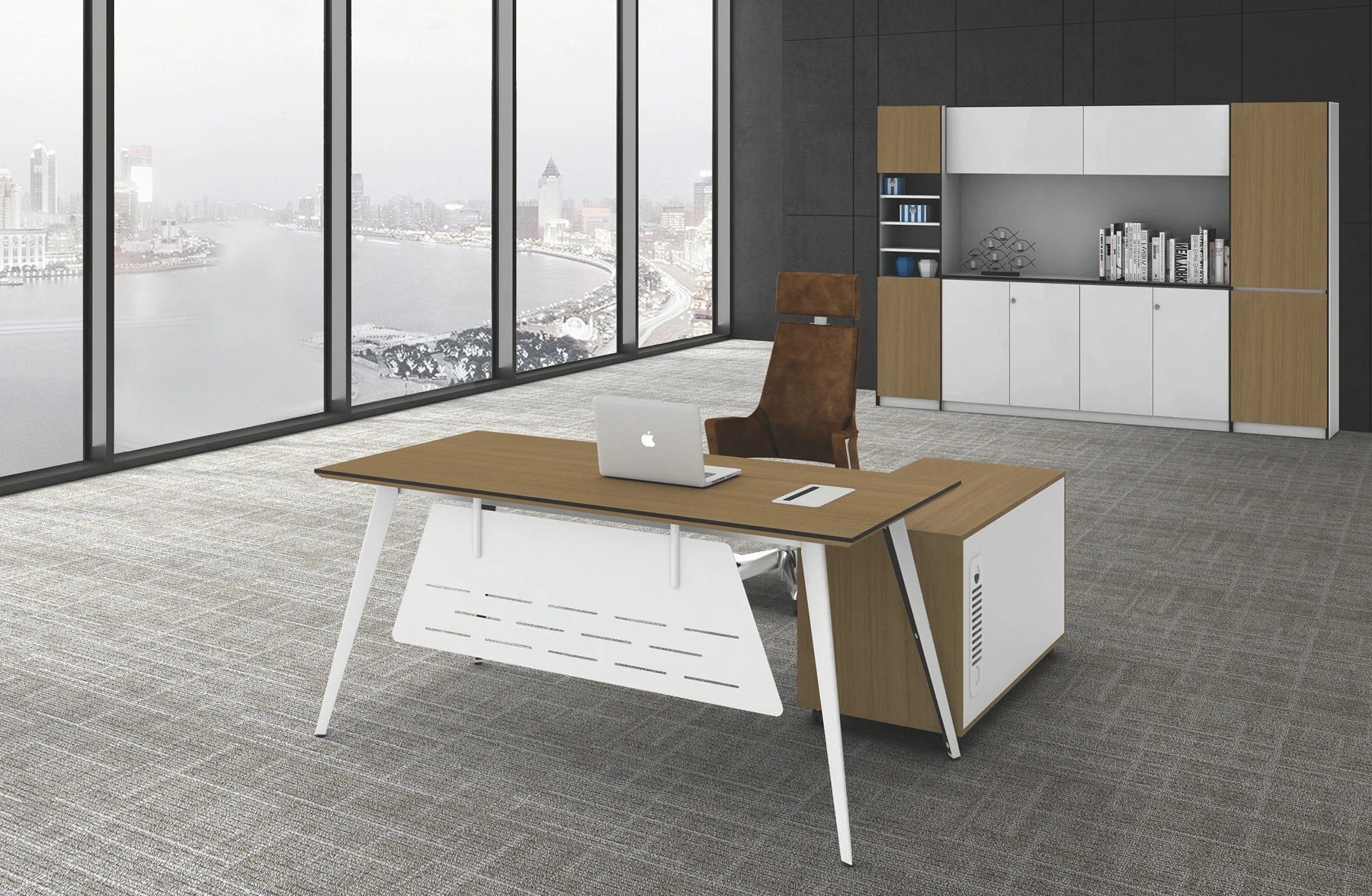 Guangzhou Furniture Aluminum Office Table Leg Office Table Desk Leg L ...